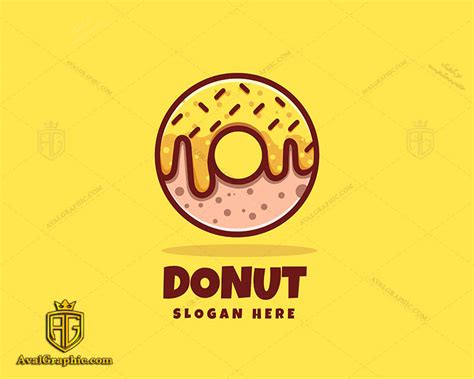 لوگو دونات فروشی