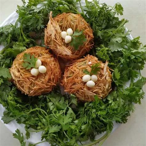 How To Make Potato Bird Nest Recipe