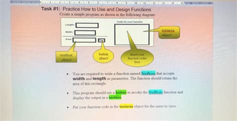 Solved Part Task Practice How To Use Functions And Chegg