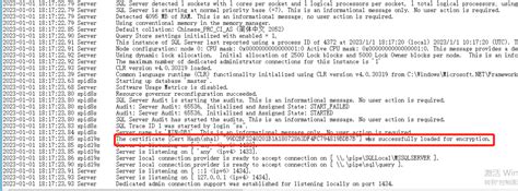 为SQL Server配置连接加密 sqlserver数据库传输协议 CSDN博客