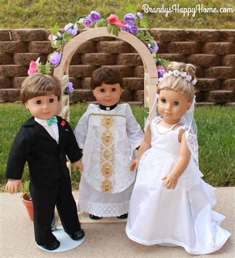 The Doll Wedding Party Photos American Girl Doll Costumes American