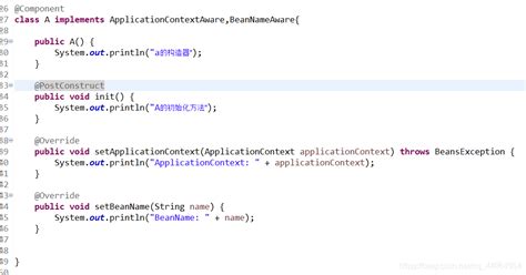 Spring Aware 接口精讲 Csdn博客