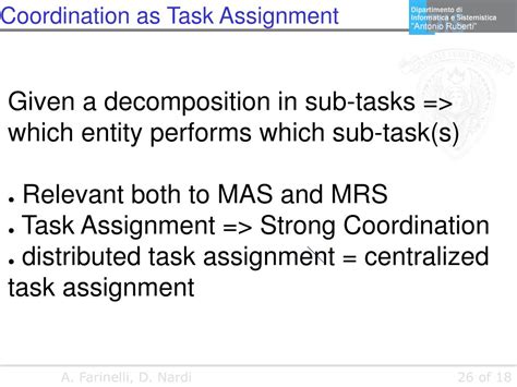 Ppt Distributed Task Assignment In Real World Environments Powerpoint