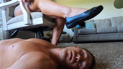 Goddess Zephy Reach Around Handjob