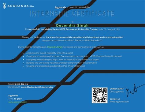 Devendra Singh Dahiya On Linkedin Rpa Internship Opportunity