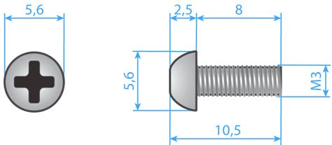 Купить Винт акриловый М3×8 4 шт arduino esp raspberry pi Доставка