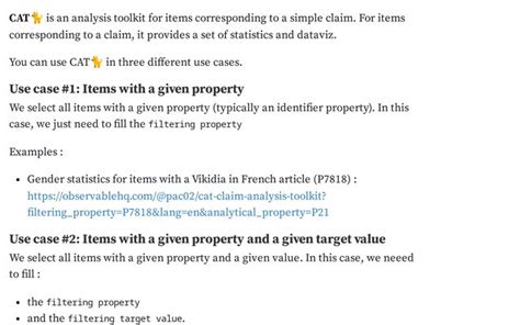 Cat🐈 Claim Analysis Toolkit Pac Observable