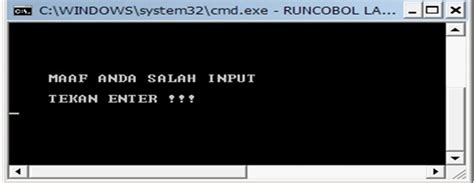 membuat program pada cobol menggunakan array defri zulkifli