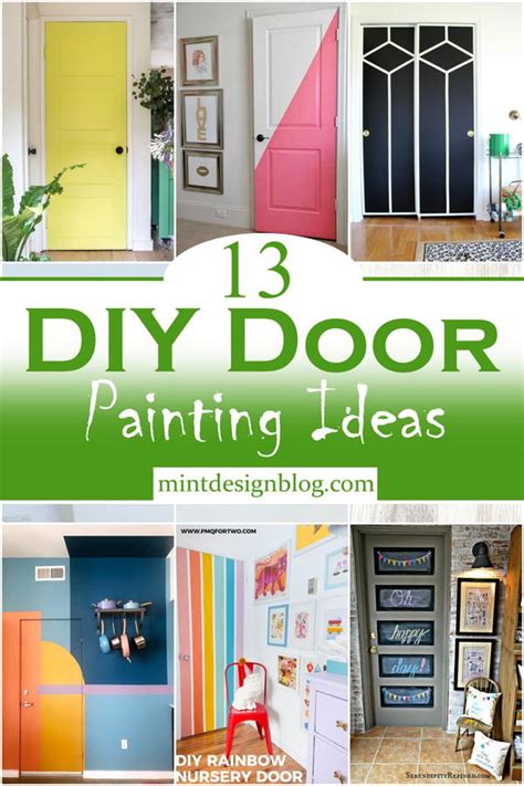 Diy Door Painting Ideas