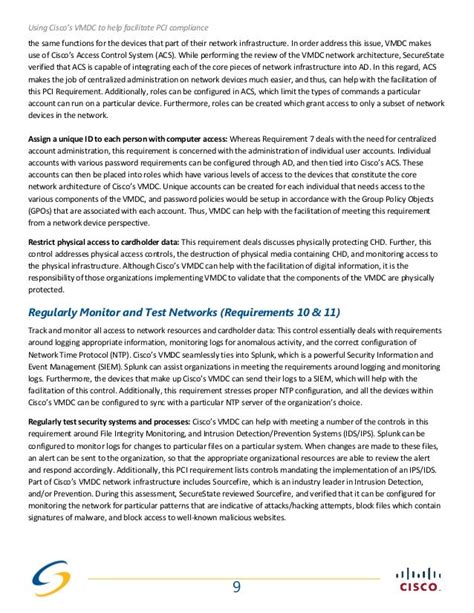 Using Ciscos Vmdc To Help Facilitate Pci Compliance