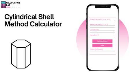 Cylindrical Shell Method Calculator Calculatorspot