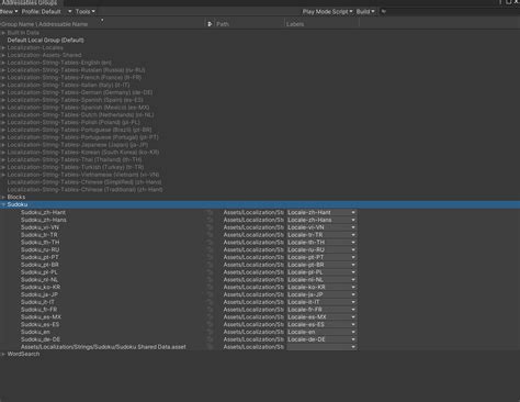 Ungroup Assets Unity Engine Unity Discussions