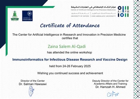 Im Pleased To Complete The Immunoinformatics For Infectious Disease Research And Vaccine Design