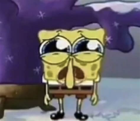 Spongebob Sad Face