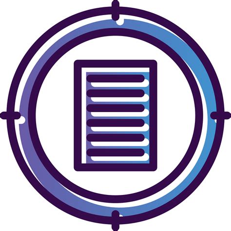 Contextual Targeting Vector Icon Design 20691304 Vector Art At Vecteezy