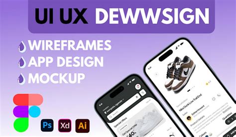 design wireframes ux ui design app design and wireframe figma prototype by theo davies01 fiverr