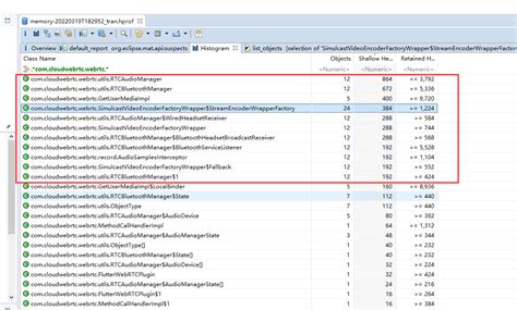 The Library In Android Platform Has Memory Leak · Issue 887 · Flutter Webrtcflutter Webrtc