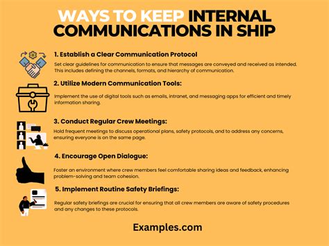 19 Internal Communication In Ship Examples