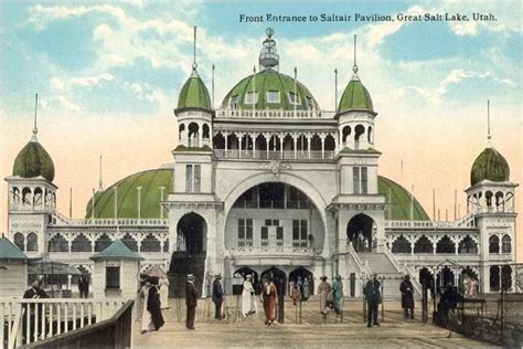 Saltair Pavilion Salt Lake City Utah Art Print