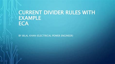 Current Divider Rule Pptx