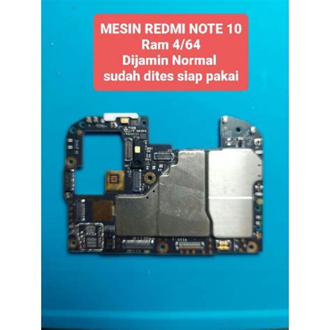 Jual Mesin Redmi Note Ram Original Segel Pabrik Normal Siap Pakai Shopee Indonesia