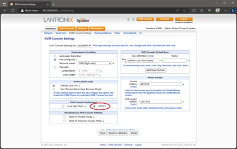 Lantronix Securelinx Spider Ohne Java Bachmann Lan De