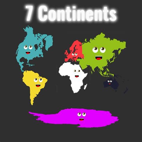 The 7 Continents Of The World Klt Chorus Recreation And Read The