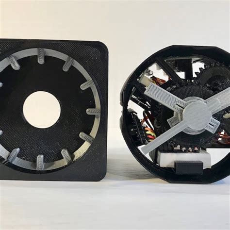 3d printable second arduino clock by jacques favre