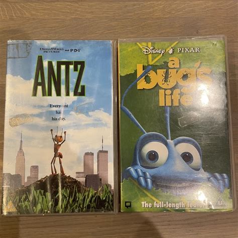 Disney Pixar A Bugs Life And Antz Vhs Tape Bundle Eur 814 Picclick It