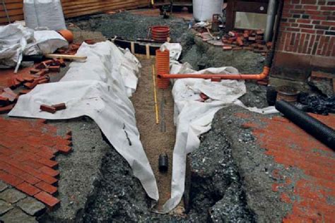 Construction Of Subsurface Infiltration System Photo R Dunlop Niku