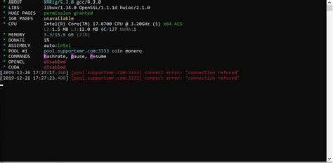 Connection Refused R Moneromining