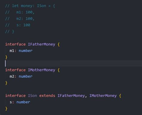 ts重点学习43 接口得继承 ts interface继承一个动态interface csdn博客