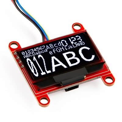 로봇사이언스몰 Sparkfun 스파크펀 SparkFun Qwiic OLED in x LCD