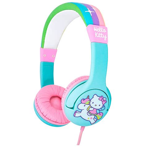 Hello Kitty Egyszarvú gyerek fejhallgató fülhallgató Fanbase webshop