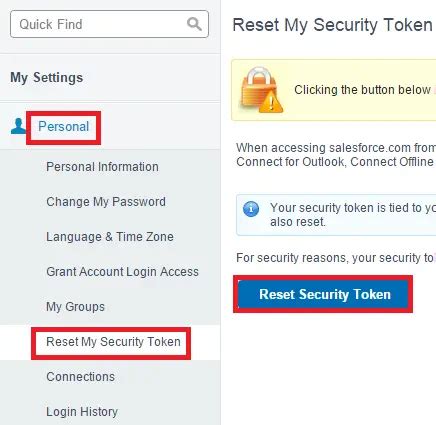 How To Get Security Token In Salesforce InfallibleTechie