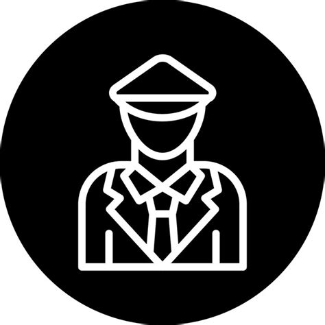 Premium Vector Pilot Icon Style
