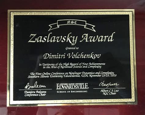 2020 Gm Zaslavsky Award Recipient Ndc Online Conference