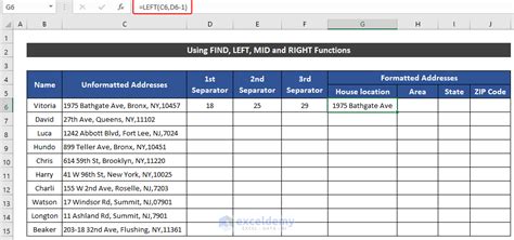 How To Format Addresses In Excel 4 Easy Methods Exceldemy