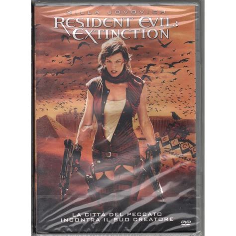 Resident Evil Extinction Dvd Milla Jovovich Oded Fehr Sony Pictures