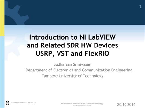 LabVIEW SDR Hardware USRP VST FlexRIO
