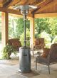 Tfps Patio Heaters 87 Tall Outdoor Resin Wicker Patio Heater With Table Tfps Hlds01 Whdk The