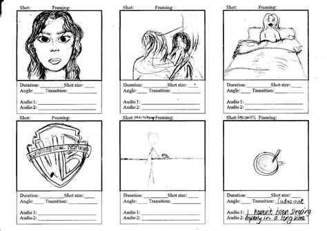 Damlas A2 Media Blog Eve Horror Film Trailer Storyboard