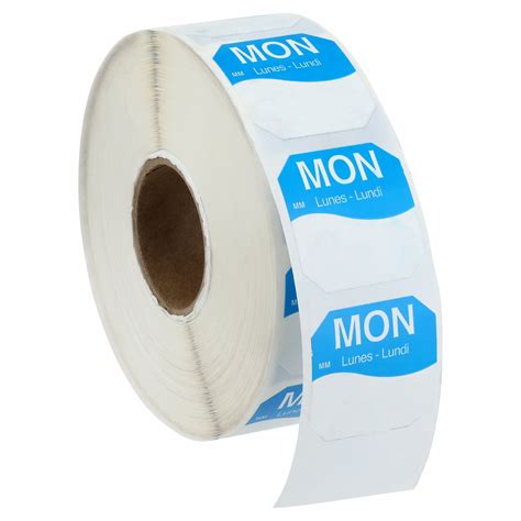 Daymark Blue Monday Day Of The Week Label 6guu3 1100601 Grainger