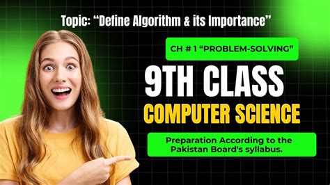What Is An Algorithm Role And Importance Of Algorithm 9th Class Ch