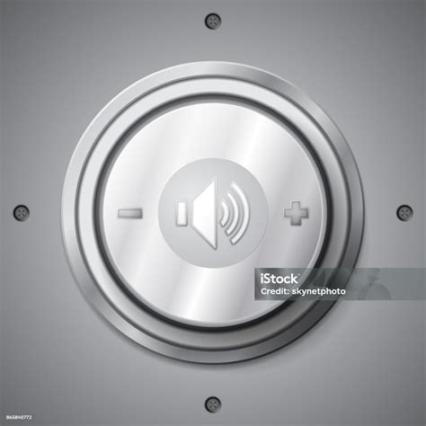Media Player Volume Control Icon Design Stock Illustration Download Image Now Abstract Arts