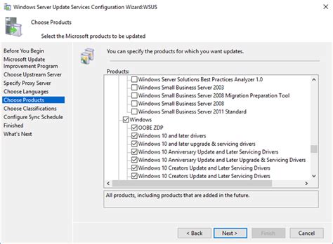 The Initial Configuration Of Wsus 2016 Dimitris Tonias