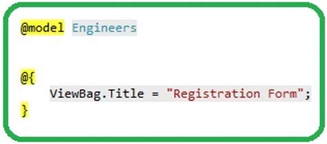 Create A Registration Form In Aspnet Core The Engineering Projects