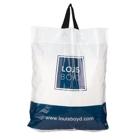 Flexiloop Handle Carrier Bags Printed Flexi Loop Handle Bags