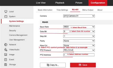 How To Control Analog Speed Dome Dvraidcom