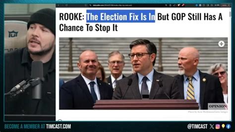 The Election Fix Is In Democrats Refuse To Bar Illegal Immigrants Voting Trump Demands Gop Act